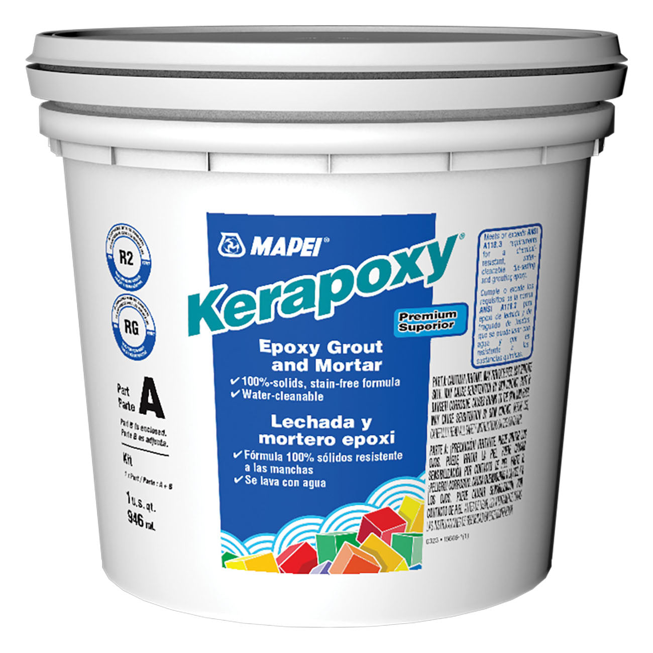 Mapei Kerapoxy Kit Coulis époxy premium – Pelletier Déco Surfaces