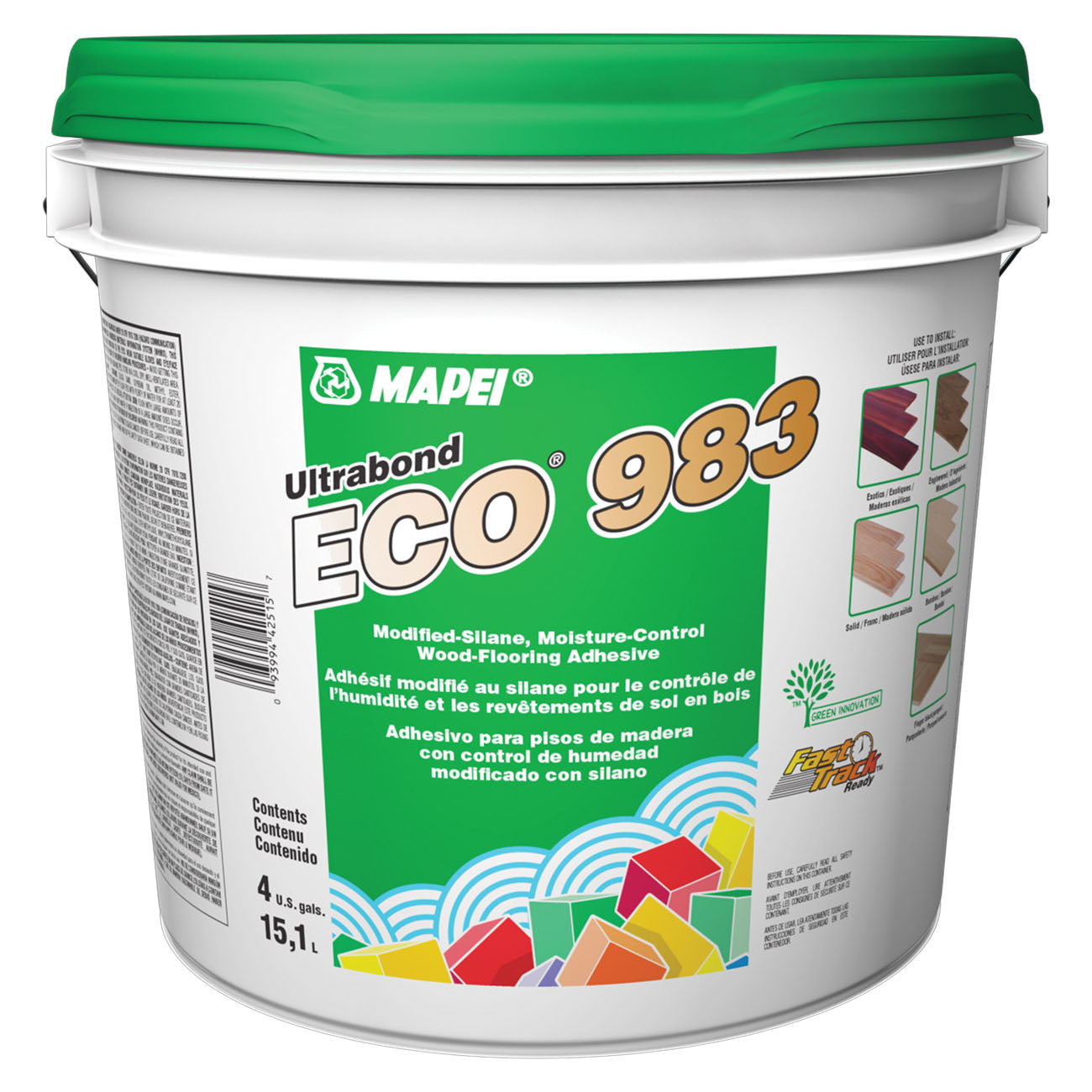 Mapei Ultrabond ECO 983 Silane-modified adhesive for moisture control – Pelletier Déco Surfaces