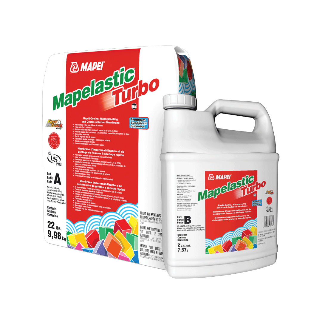 Mapei Mapelastic Turbo Liquid Waterproofing Membrane – Pelletier Déco ...