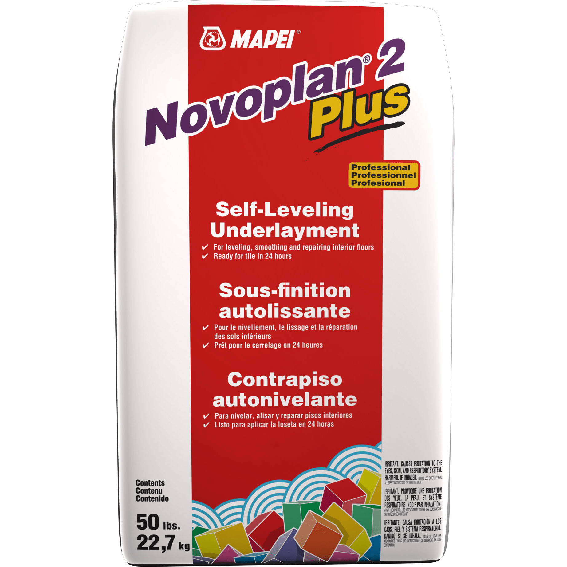 Mapei Novoplan 2 Plus Self-Leveling Underlayment – Pelletier Déco Surfaces