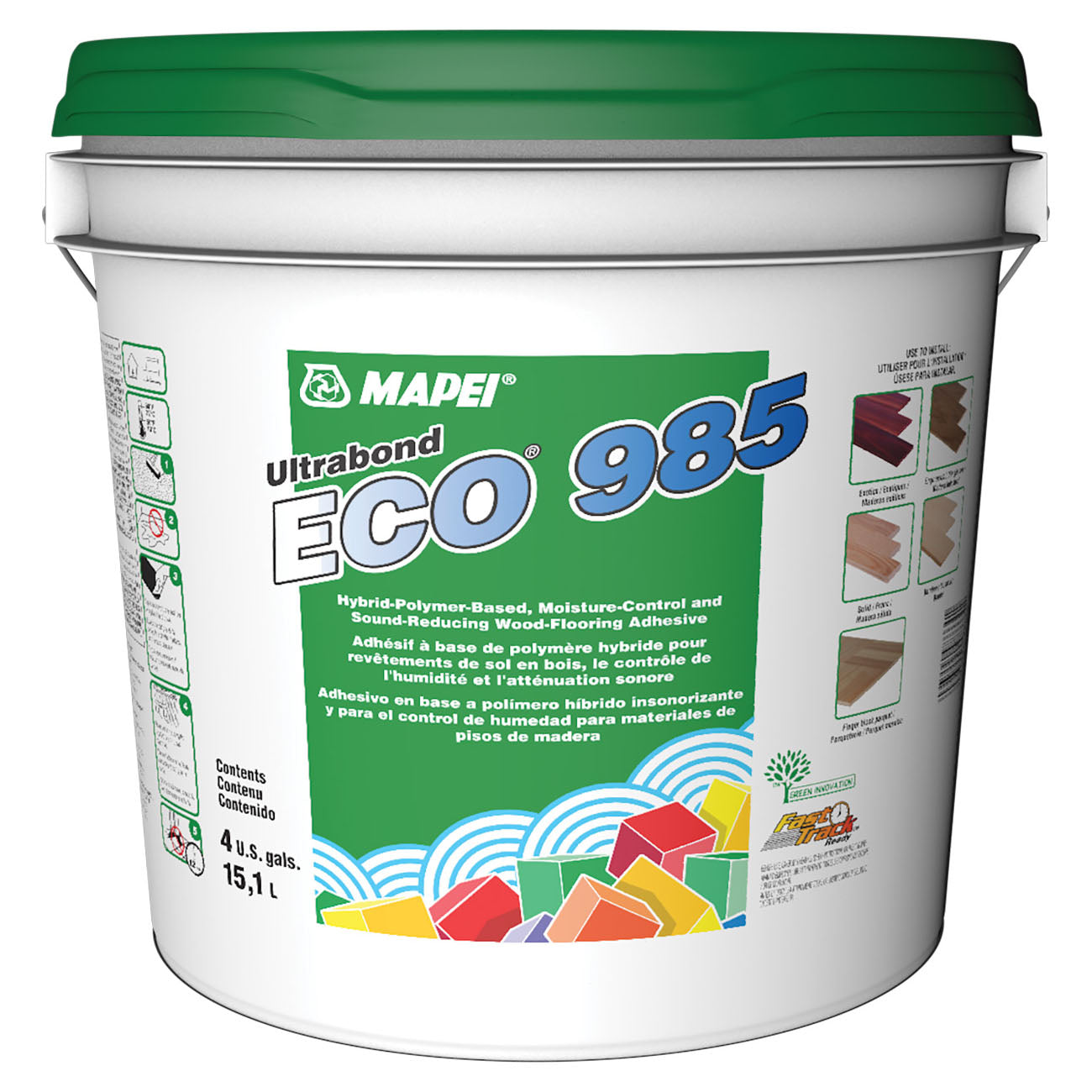 Mapei Ultrabond ECO 985 Adhésif à base de polymère hybride pour revête ...